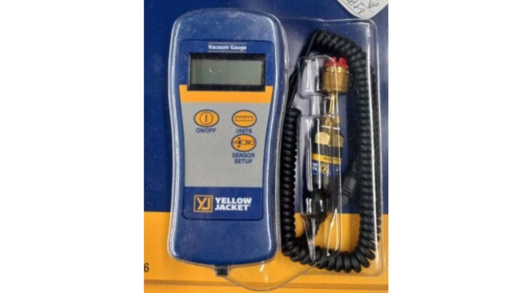 YELLOW JACKET 69086 Vacuum Gauge - Raptor Supplies Blog