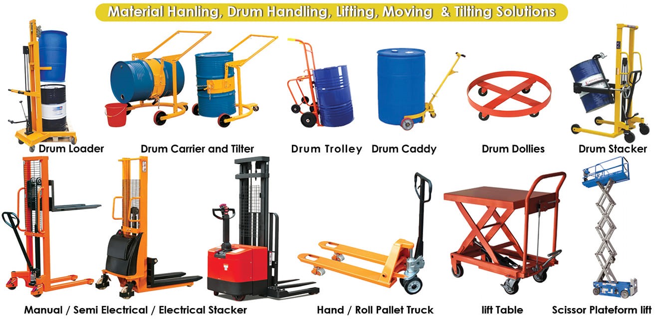 Drum Handling Best practices | Types of Drum Handling Equipment