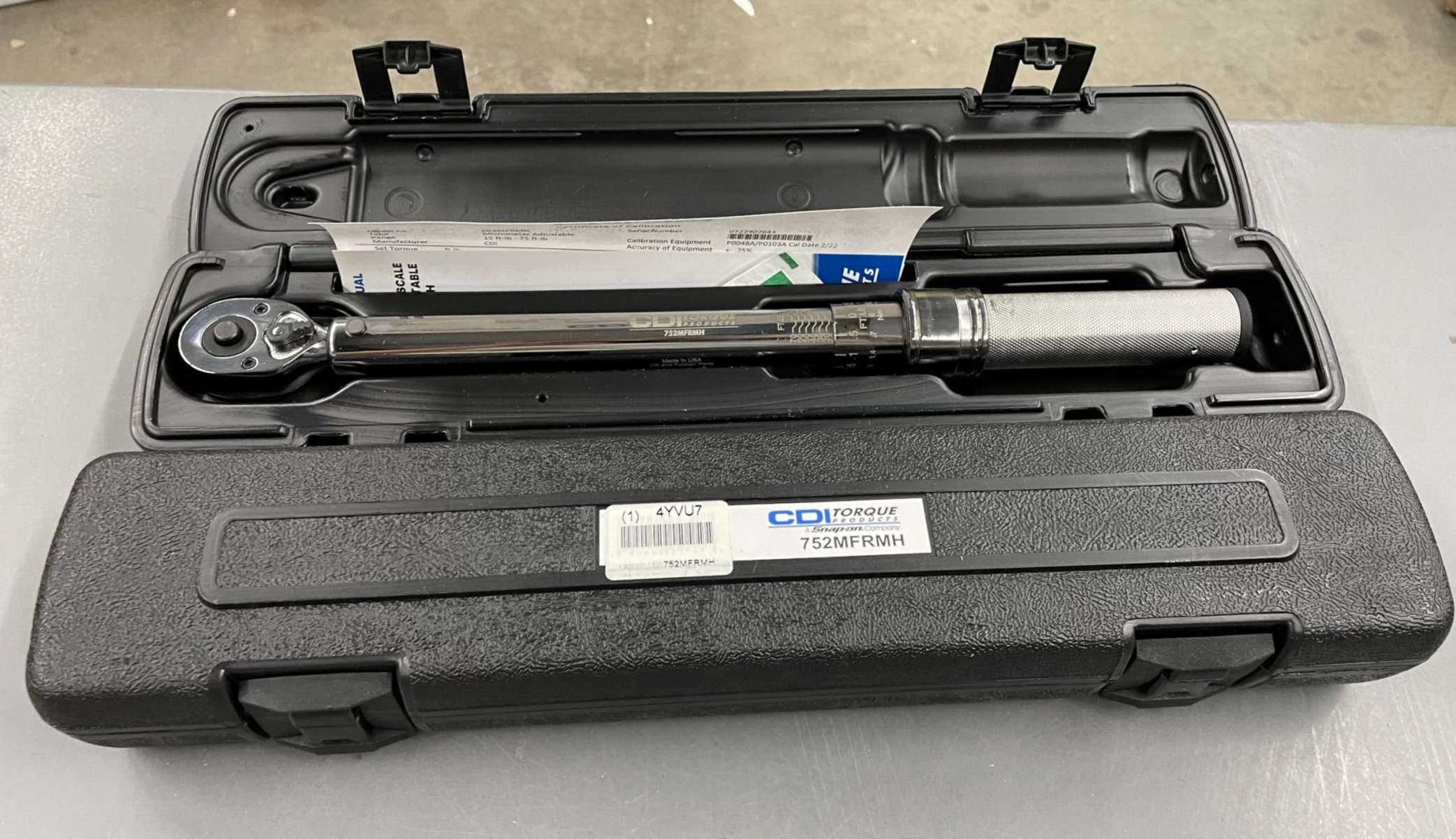 Cdi Torque Products 752MFRMH | 4YVU7 | Torque Wrench 3/8 Drive 5-75 ...