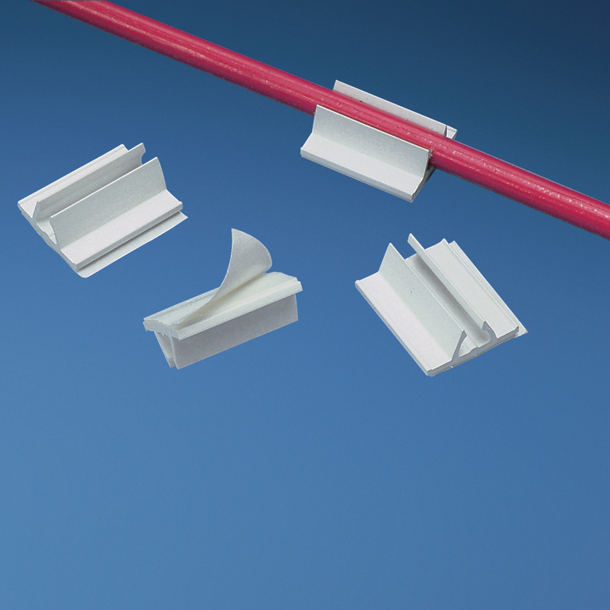 Panduit AMC25-AT-C10 | Clip per cavi, fascio da 0.22 pollici, bianco ...