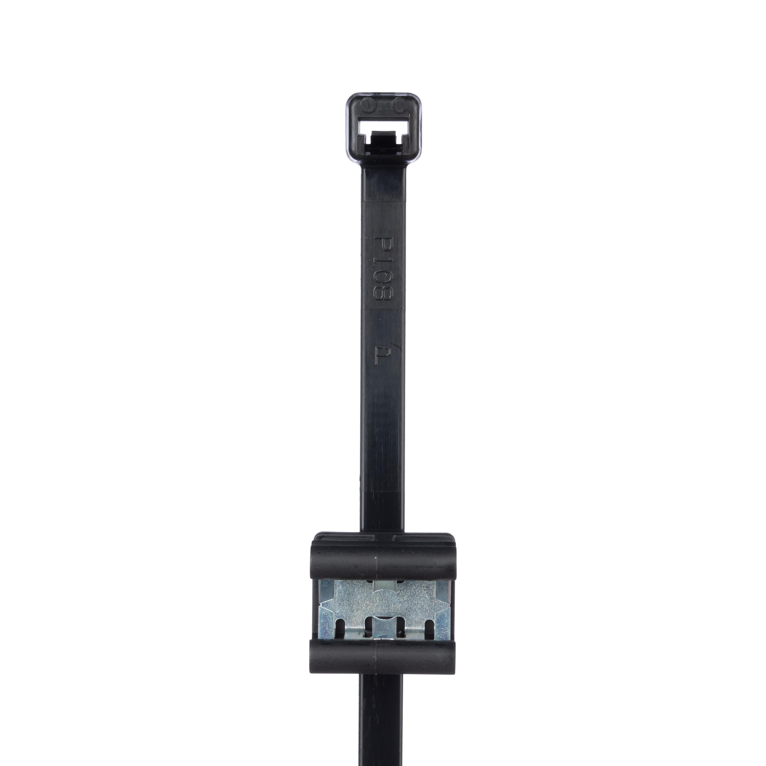 Panduit CMEA24-2S-C300 | Cable Tie Mount, Top Edge Clip, Black, Paral ...