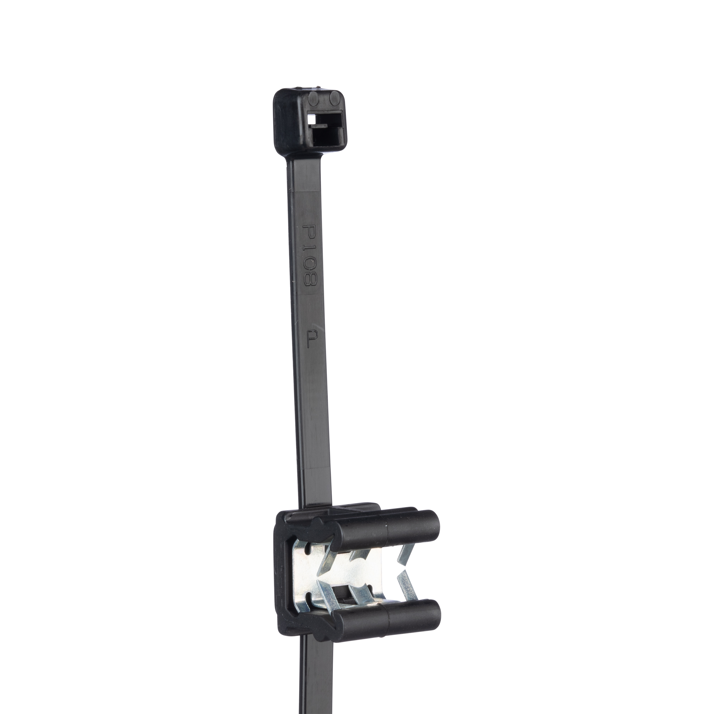 Panduit CMEA24-2S-C300 | Cable Tie Mount, Top Edge Clip, Black, Paral ...