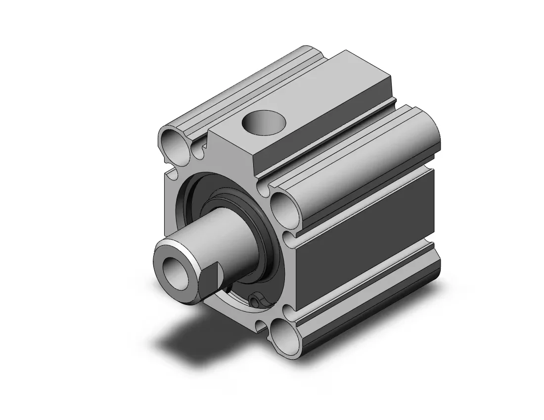 Smc Valves CDQMA100TN-30 | Compact Guide Rod Cylinder | Raptor Supplies ...