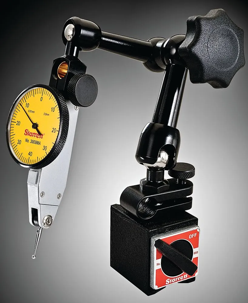 Starrett 660 | 68621 | 2ZUL7 | Mini-magnetic Base Articulating Arm ...