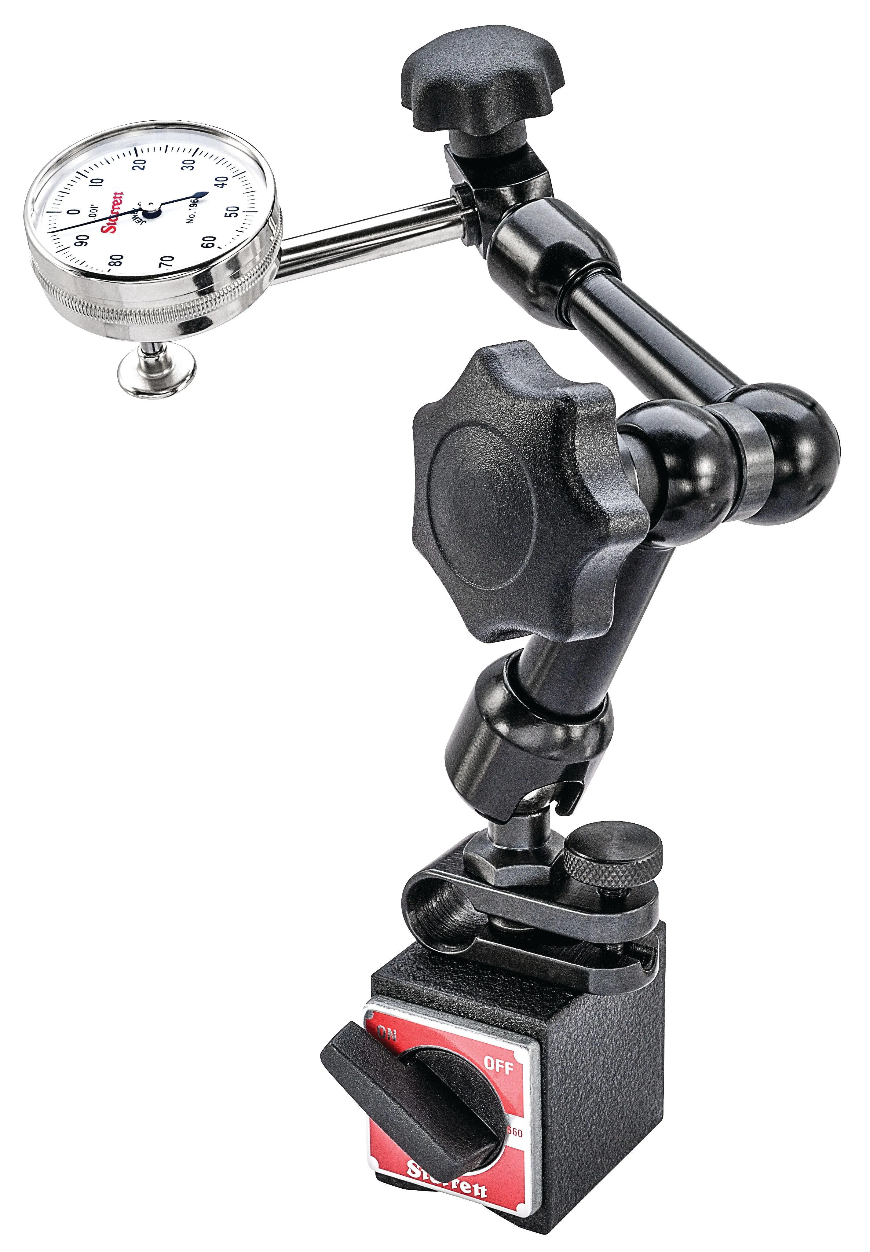 Starrett 660 | 68621 | 2ZUL7 | Mini-magnetic Base Articulating Arm ...