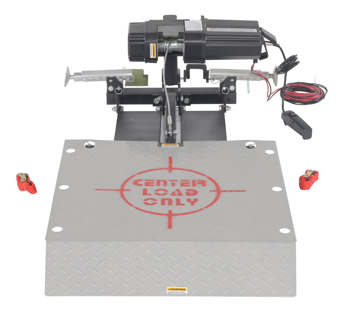 Vestil HL-55 | Steel 12 Volt DC Power Connection Hitch Lift 25 Inch x ...