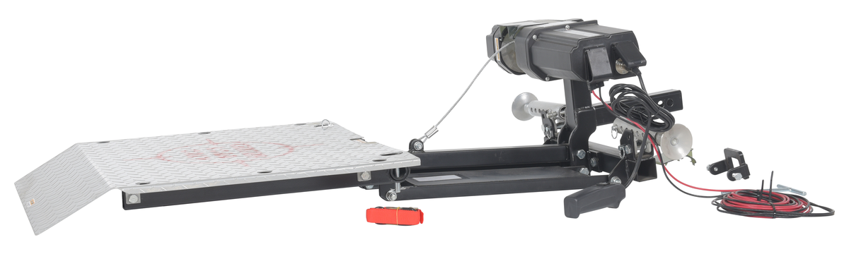 Vestil HL-55 | Steel 12 Volt DC Power Connection Hitch Lift 25 Inch x ...